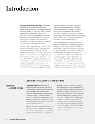 McKinsey & Company Technology Trends Outlook (2025) | PDF