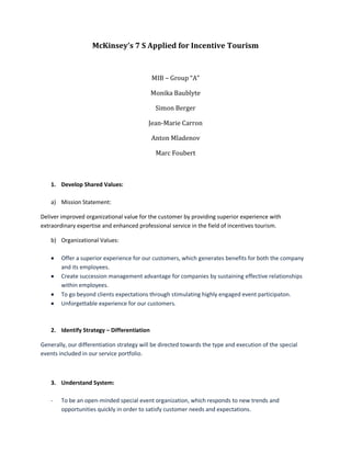 Mc Kinsey 7 S | PDF