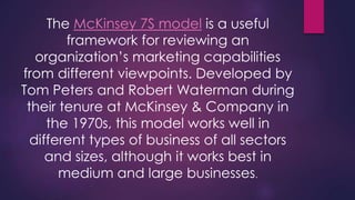 Mckinsey 7s model | PPTX