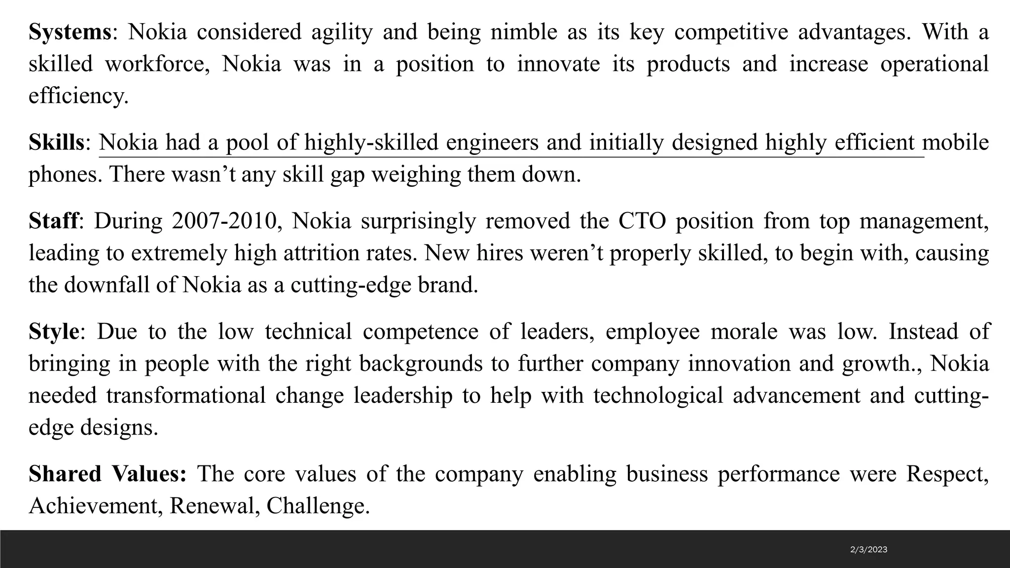 McKinsey 7s model.pdf | Business Administration | Business
