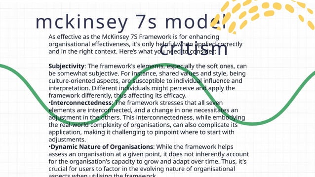 Mckinsey 7s Model Tambilawan Tagalogfinal.pptx | Mergers and ...