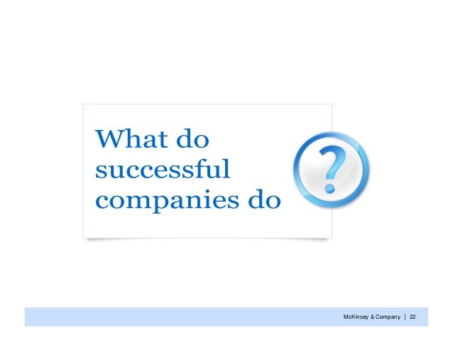 McKinsey presentation