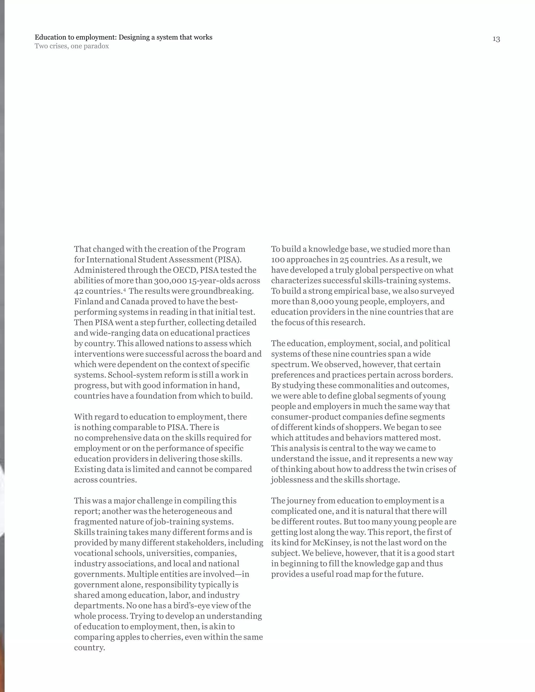 McKinsey Report: Education to-Employment-Final | PDF