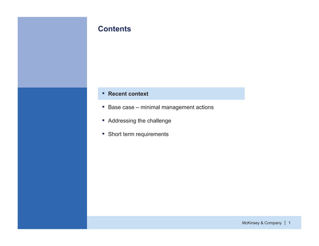 McKinsey Slides Examples | PPT