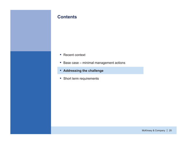 McKinsey Slides Examples | PPT
