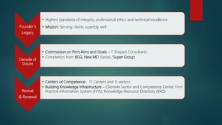 McKinsey & Company: Managing Knowledge and Learning | PPTX