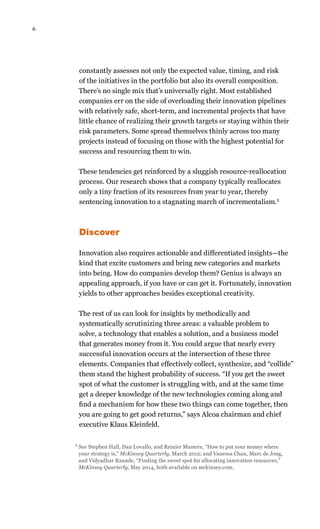 Mc kinsey the eight essentials of innovation | PDF