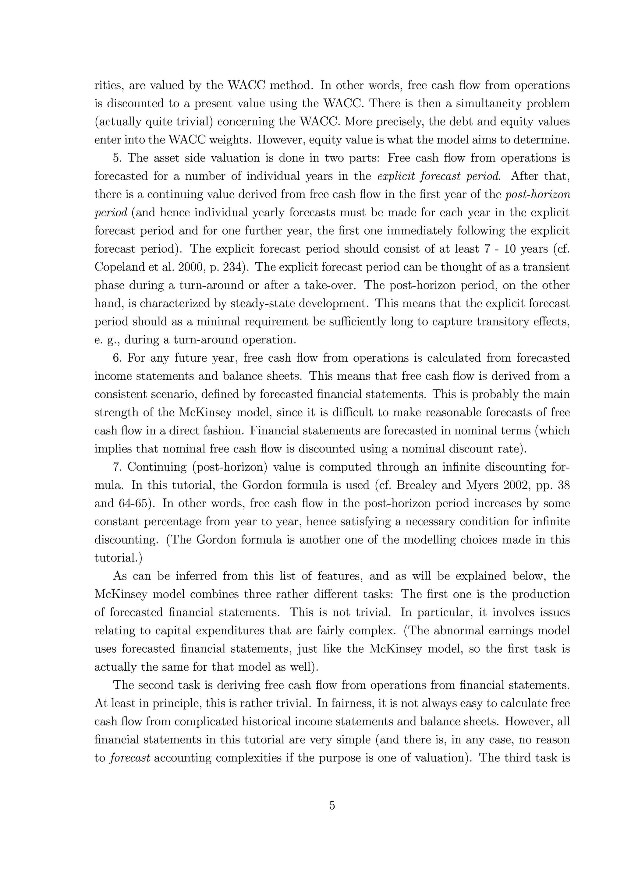 Mckinsey tutorial on valuations | PDF