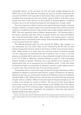 Mckinsey tutorial on valuations | PDF