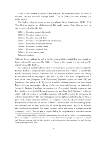 Mckinsey tutorial on valuations | PDF