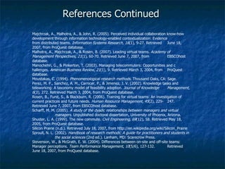 Mc Kirkley Oral Defense 11122009 V2 | PPT | Remote Working | Careers
