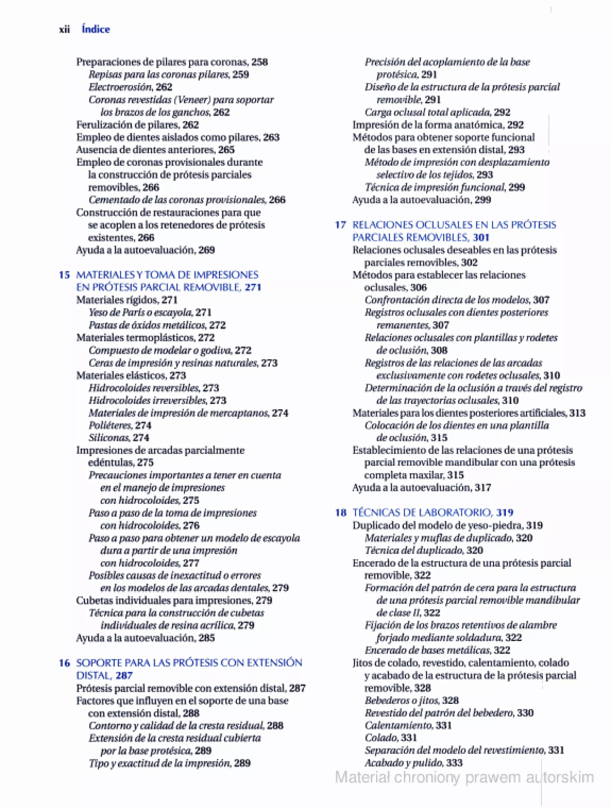 Prótesis Parcial Removible- Mckraken | PDF