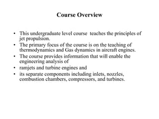 Gas turbines lecture by university notes | PPT
