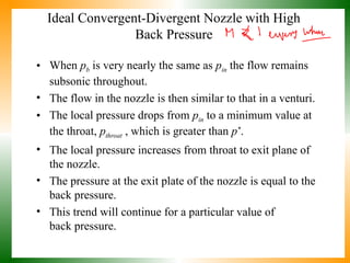Gas dynamics for study of nozzles design.ppt