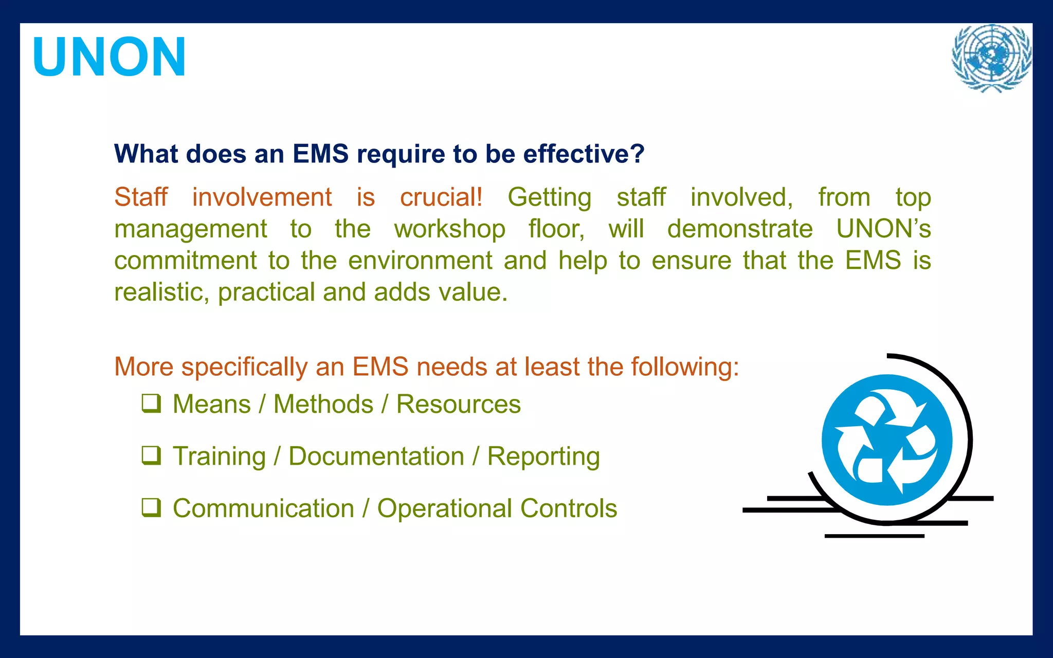 Ems unon awareness slides | PPTX