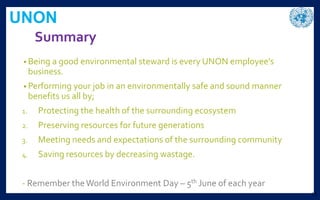 Ems unon awareness slides | PPTX