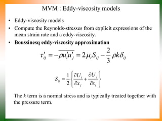 modeling of turbulent flows : prandtl mixing length theory | PPT