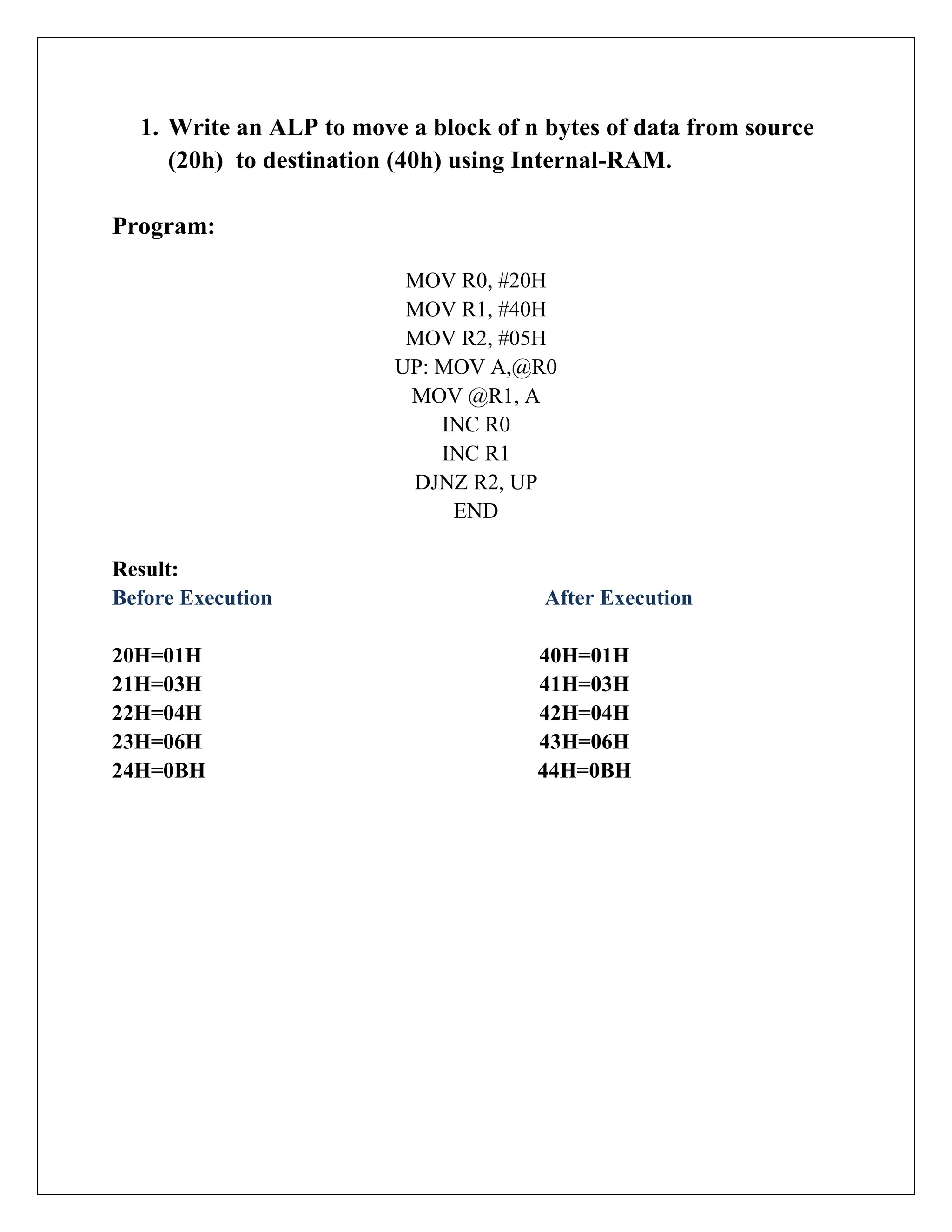 Microcontroller lab manual 2022 scheme vtu | DOCX