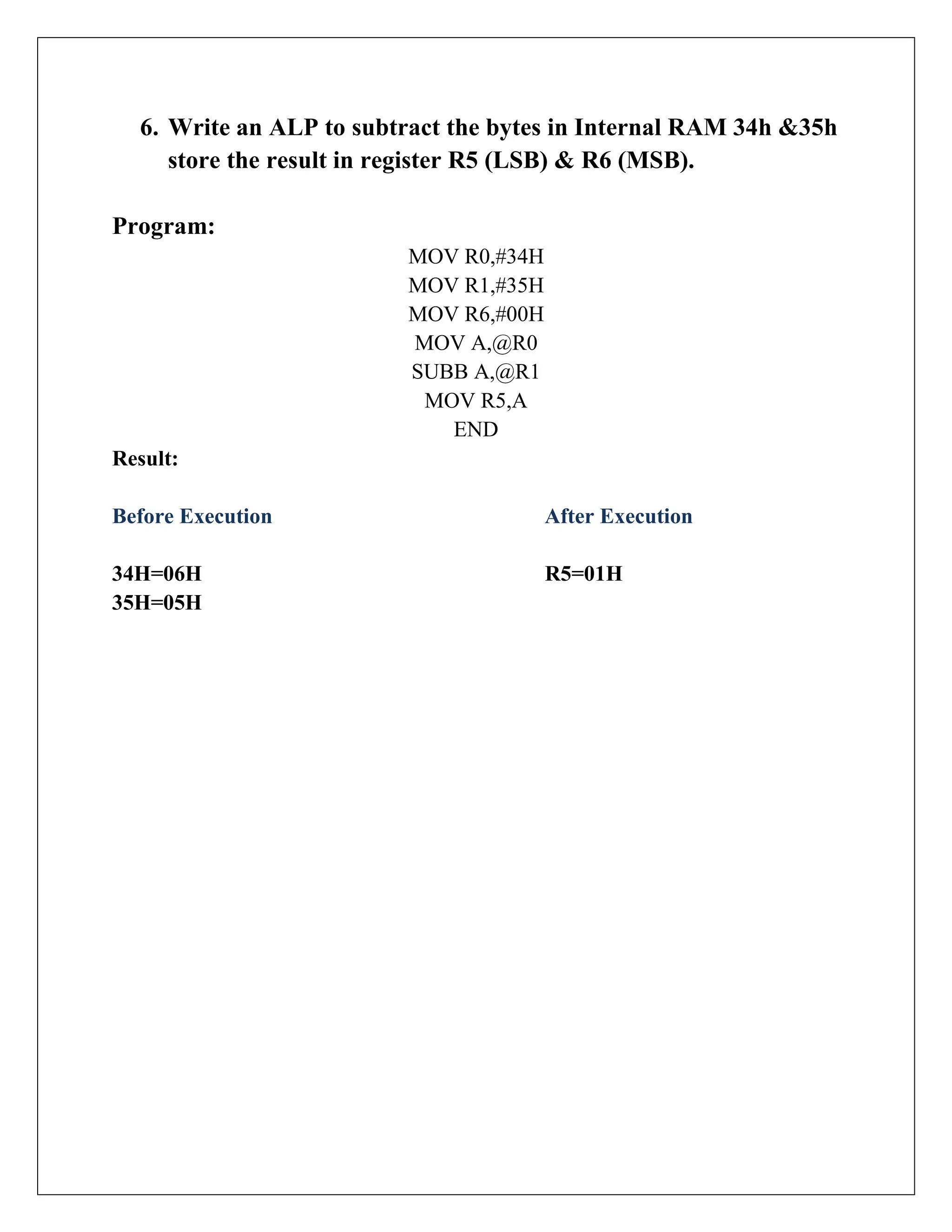 Microcontroller lab manual 2022 scheme vtu | DOCX
