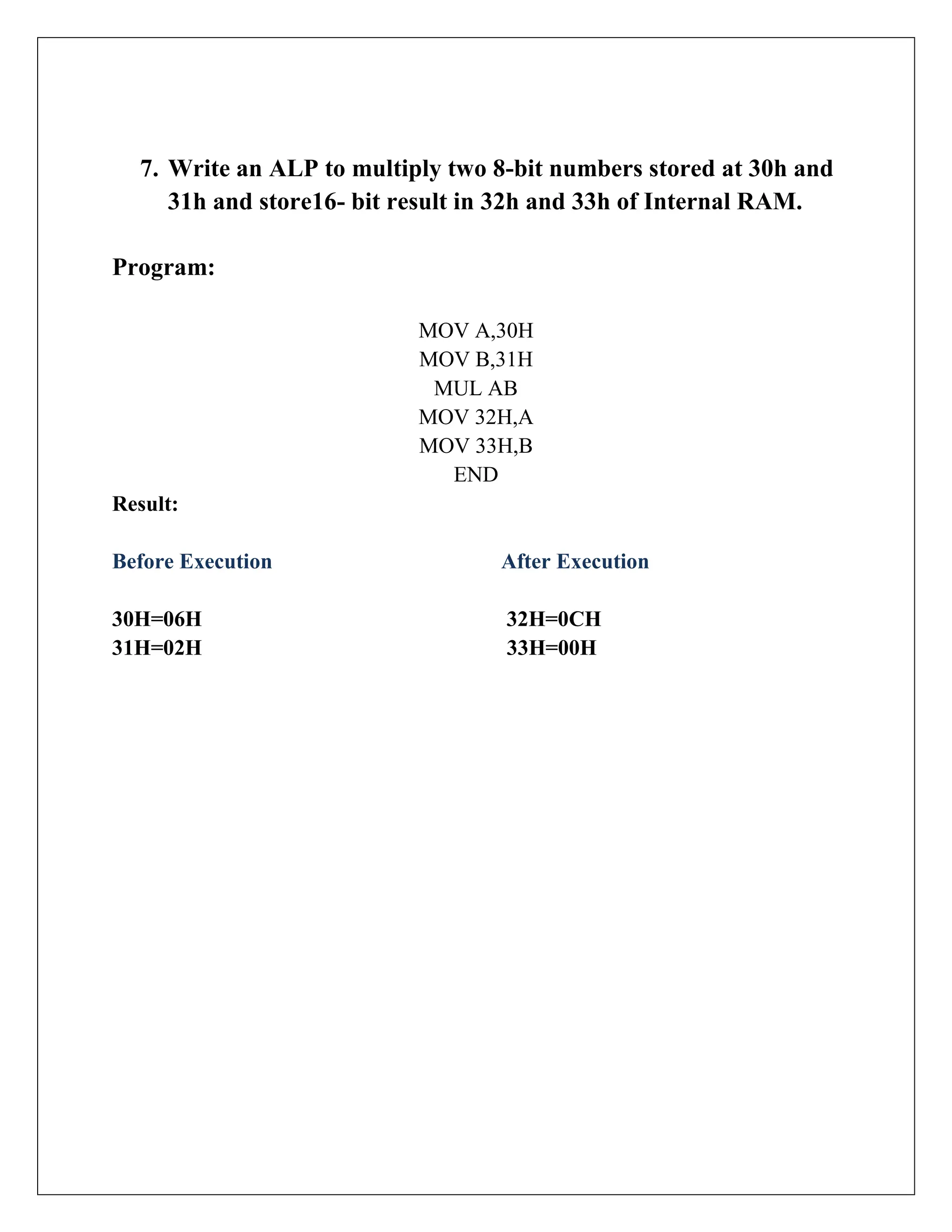 Microcontroller lab manual 2022 scheme vtu | DOCX