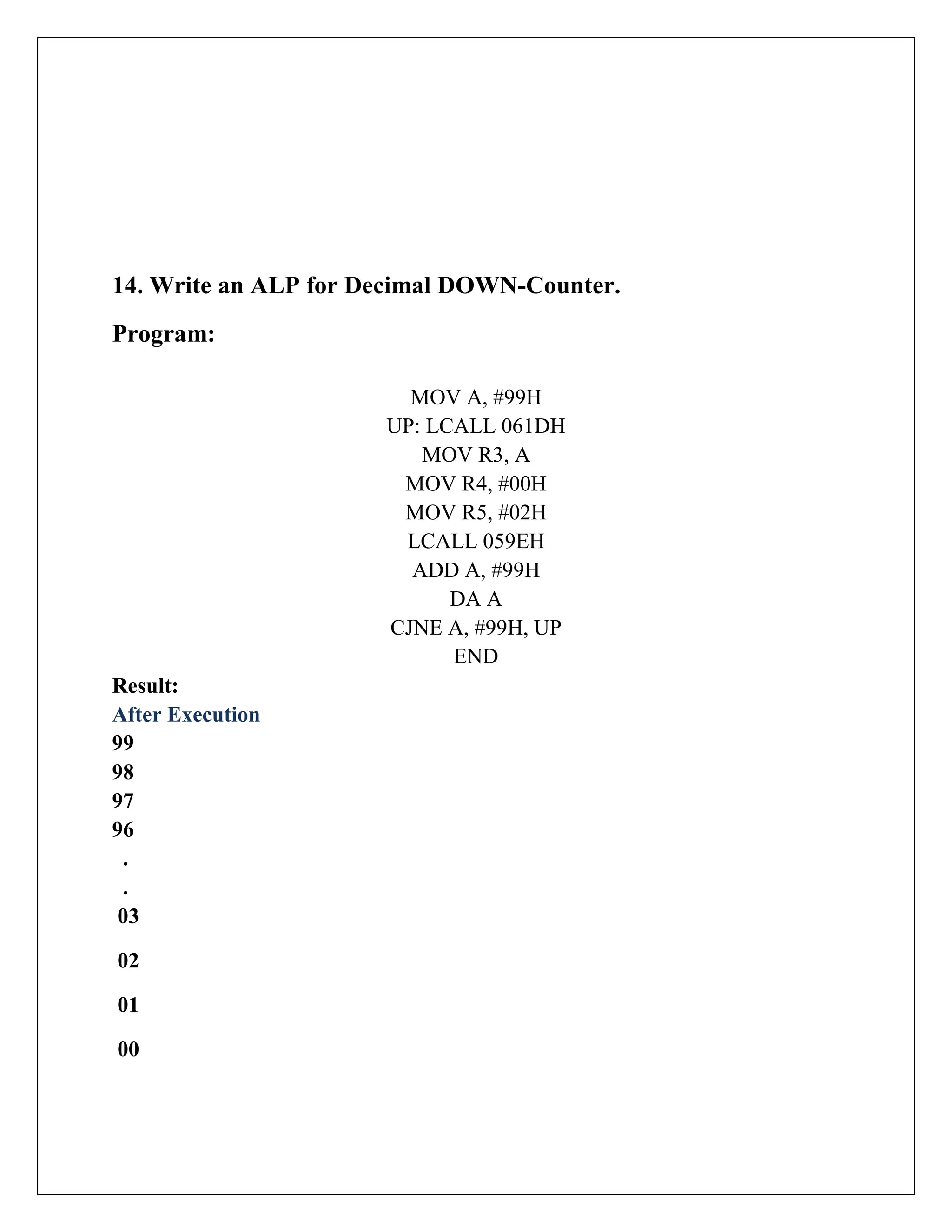 Microcontroller lab manual 2022 scheme vtu | DOCX