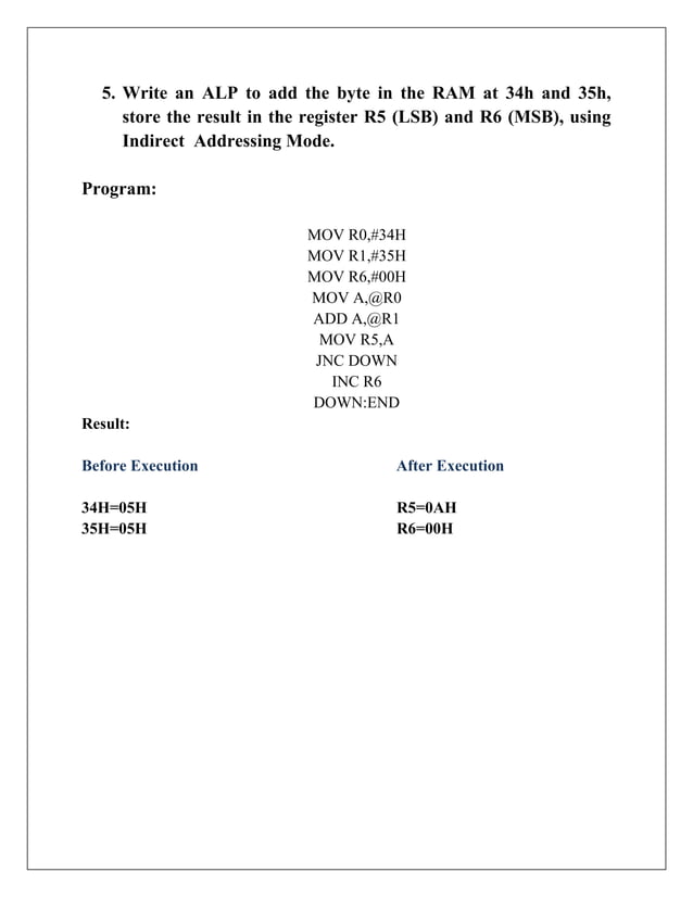 Microcontroller lab manual 2022 scheme vtu | DOCX | Civil Engineering Industry | Industries