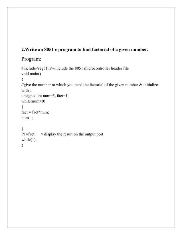 Microcontroller lab manual 2022 scheme vtu | DOCX | Civil Engineering Industry | Industries