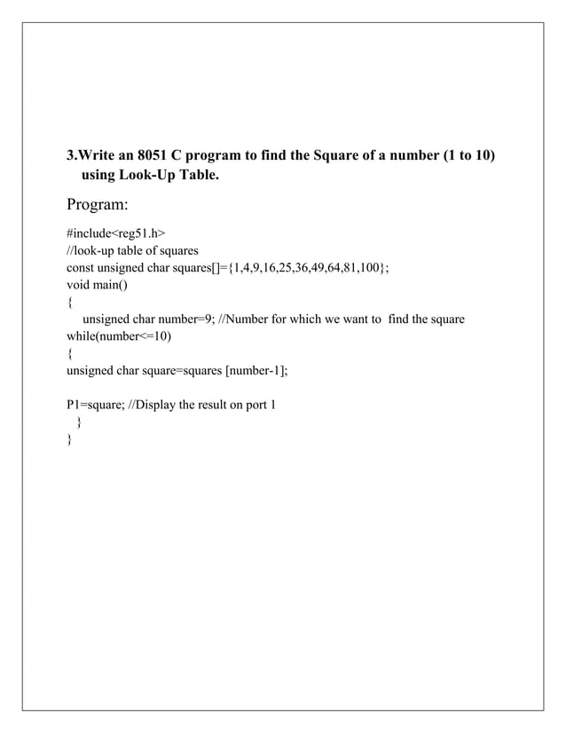 Microcontroller lab manual 2022 scheme vtu | DOCX | Civil Engineering ...