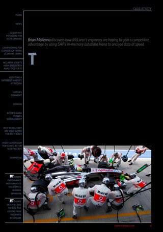 McLaren Big Data Usage | PDF