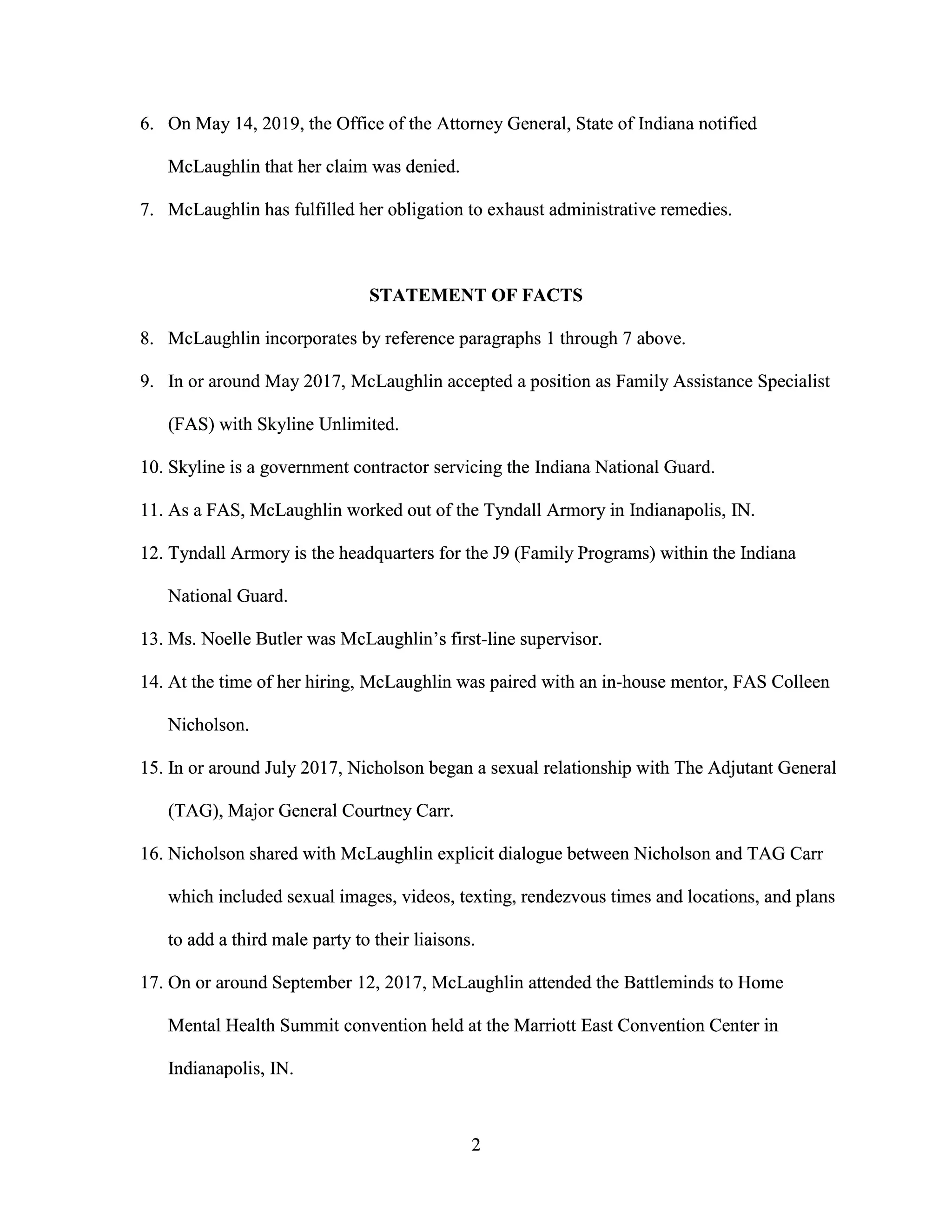 Mclaughlin v Carr | PDF