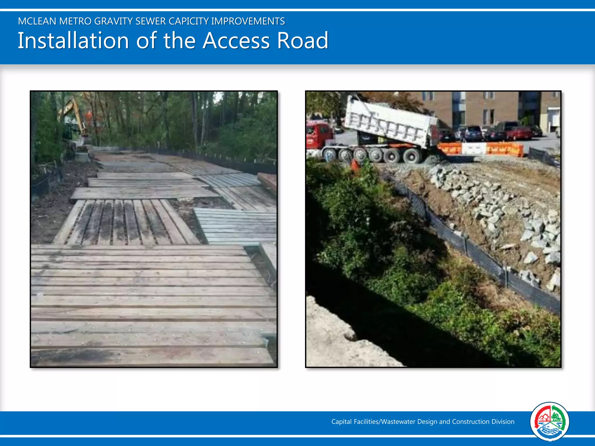 McLean Metro Gravity Sewer Capacity Improvements | PPT