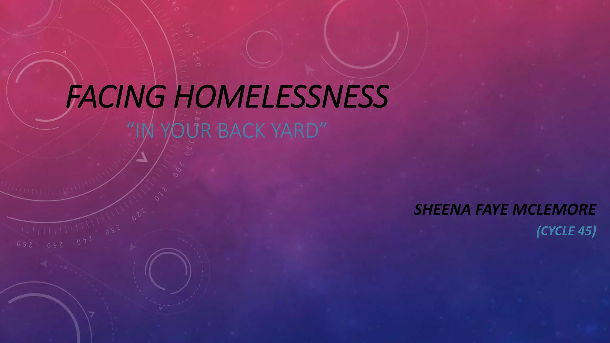 Homelessness Presentation | PPTX