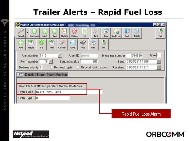 LoadMaster and ORBCOMM: Integrated Dispatch and Asset Tracking | PPT