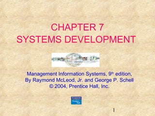 Mc leod9e ch07 systems development | PPT