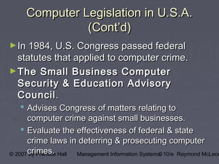 SIM - Mc leod ch10 | PPT