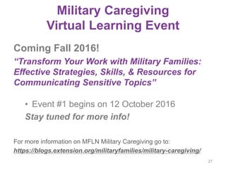 Listening Session: Working Together in Addressing Sensitive Topics | PPTX