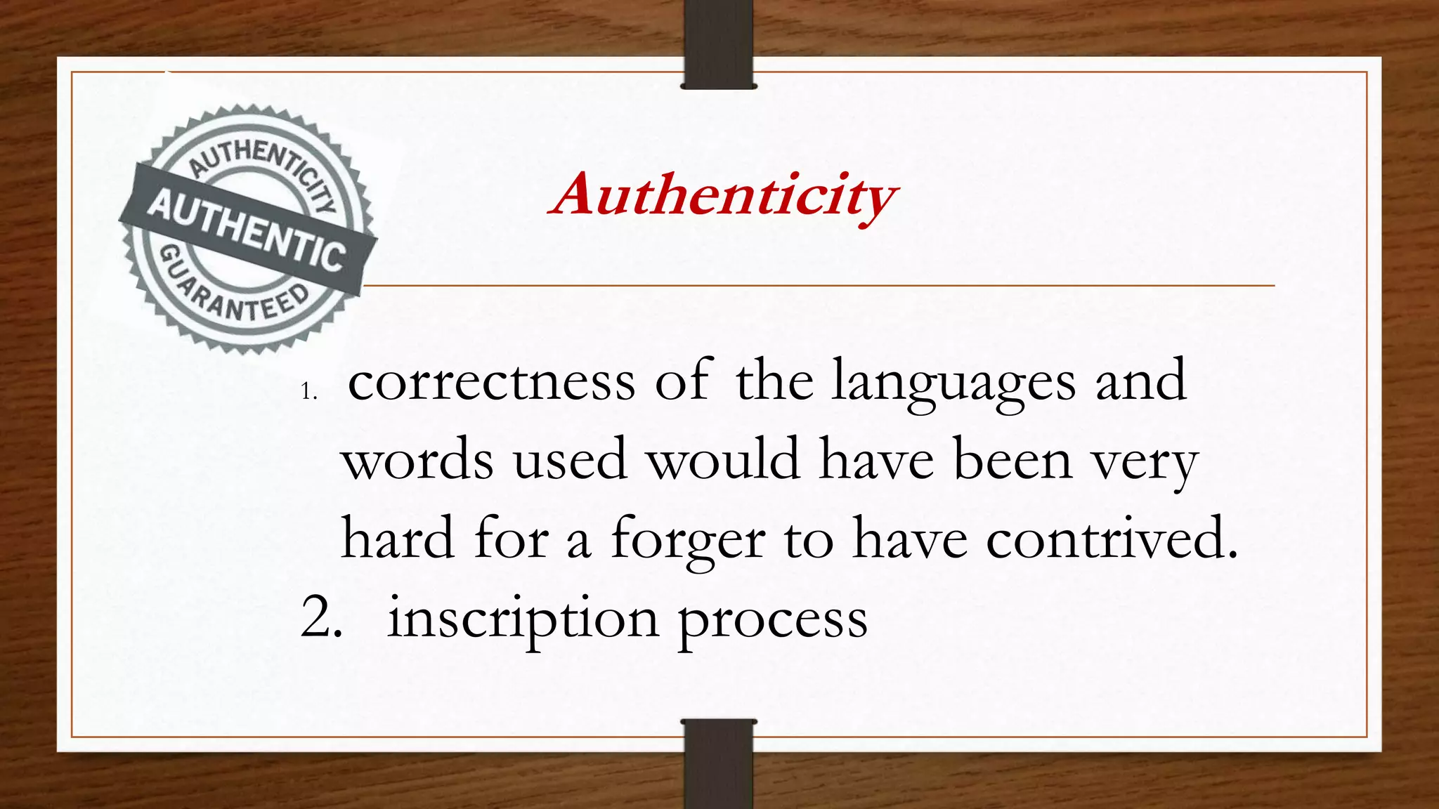 The Laguna Copperplate Inscription | PPTX