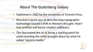 Marshall McLuhan | PPT