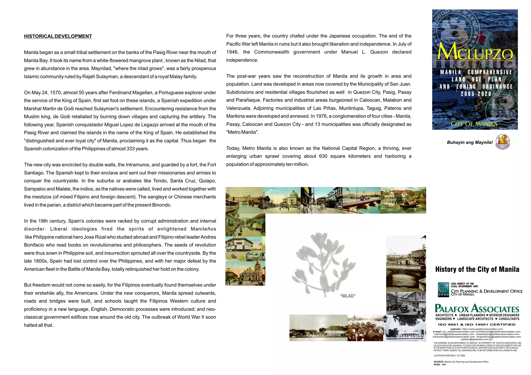 Manila Comprehensive Land Use Plan | PDF