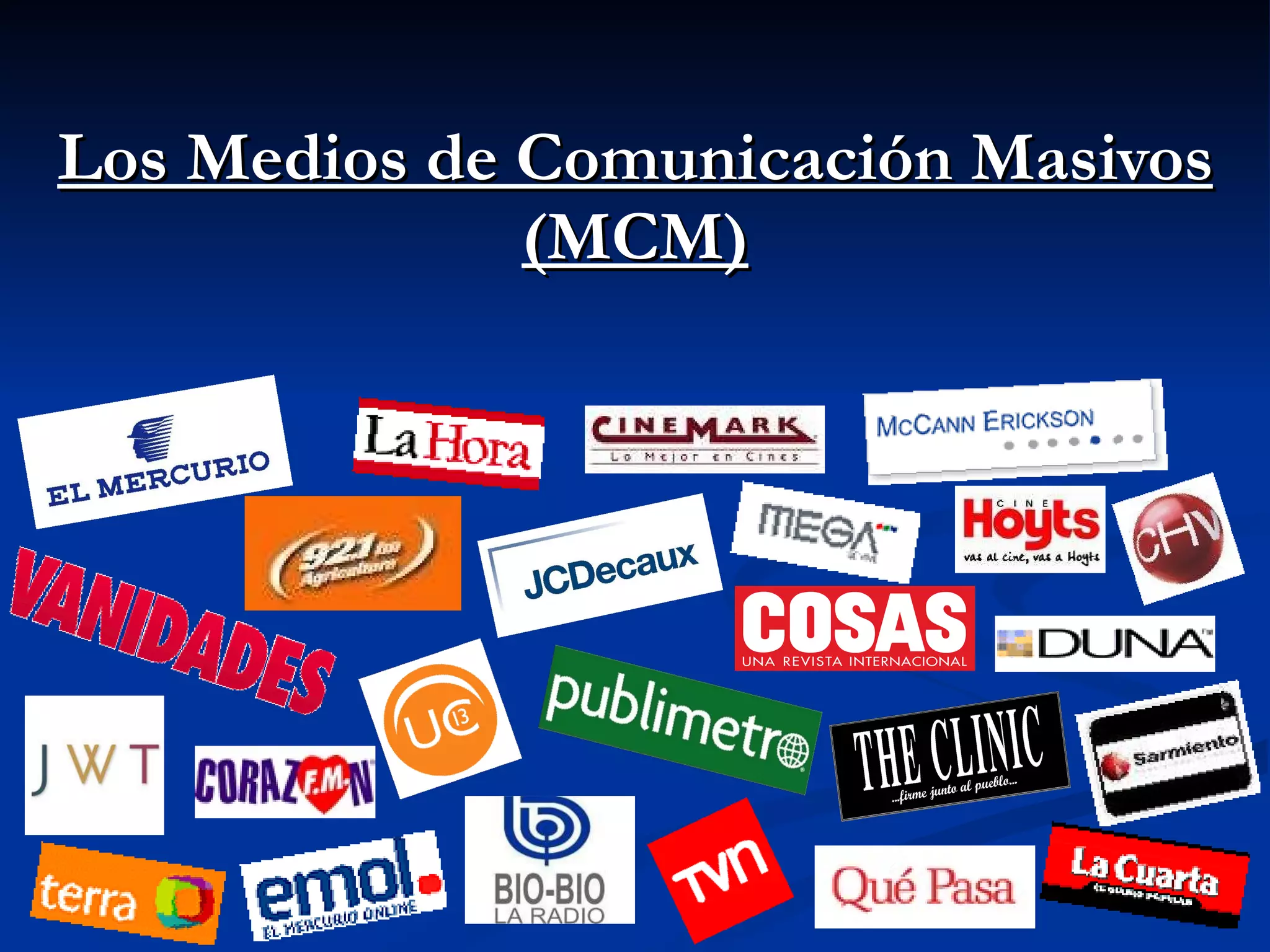 Medios de comunicación masivos. | PPT