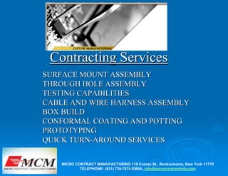 MCM Presentation | PDF