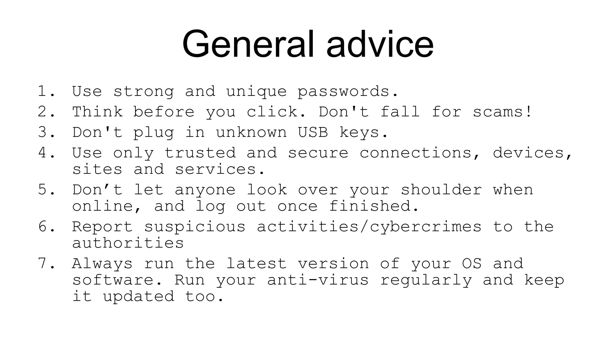 Information security consciousness | PPTX