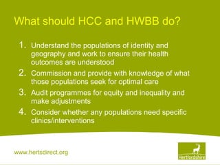 Public health and equality | PPT