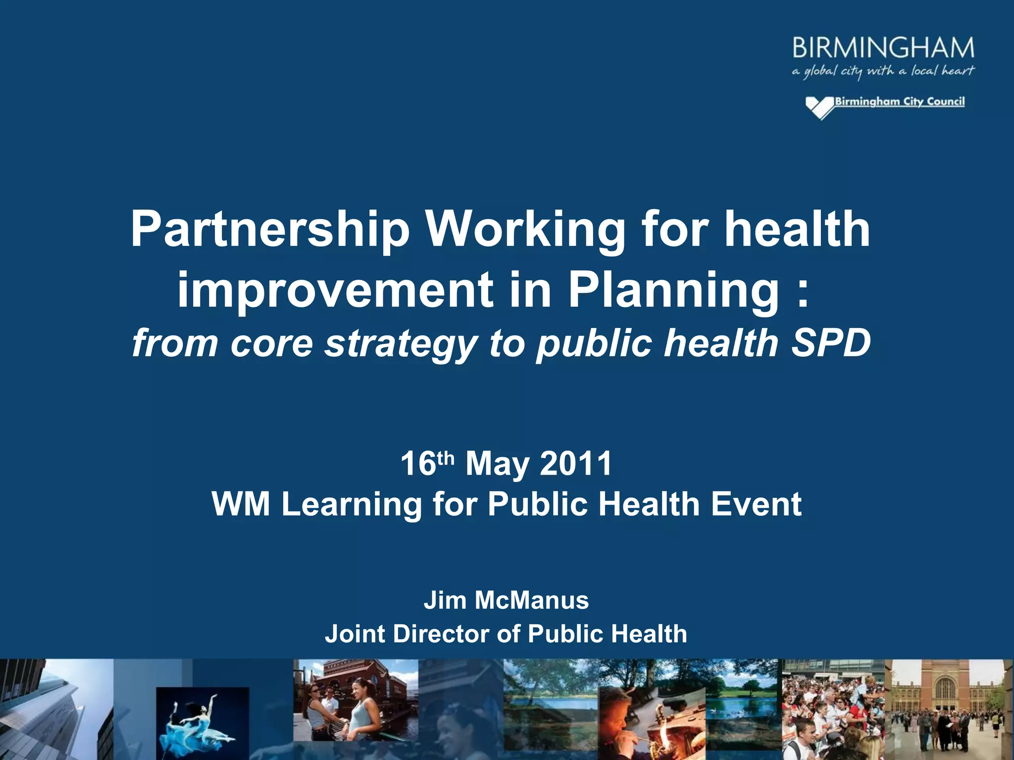 Planning and public health | PPT
