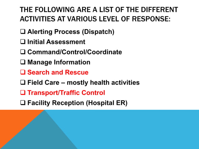 Mass Casualty Management Basic Presentation.pptx | First Aid | Injuries