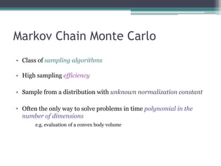 Markov Chain Monte Carlo explained | PDF