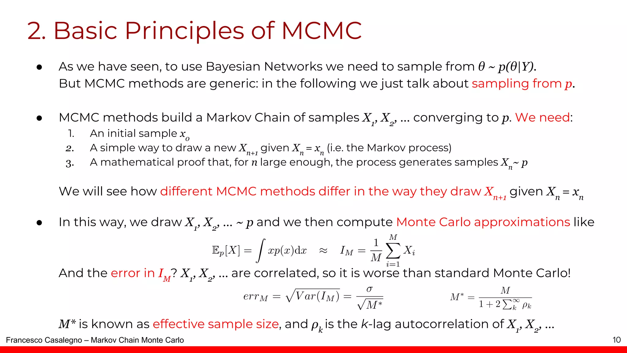 Markov Chain Monte Carlo Methods | PDF
