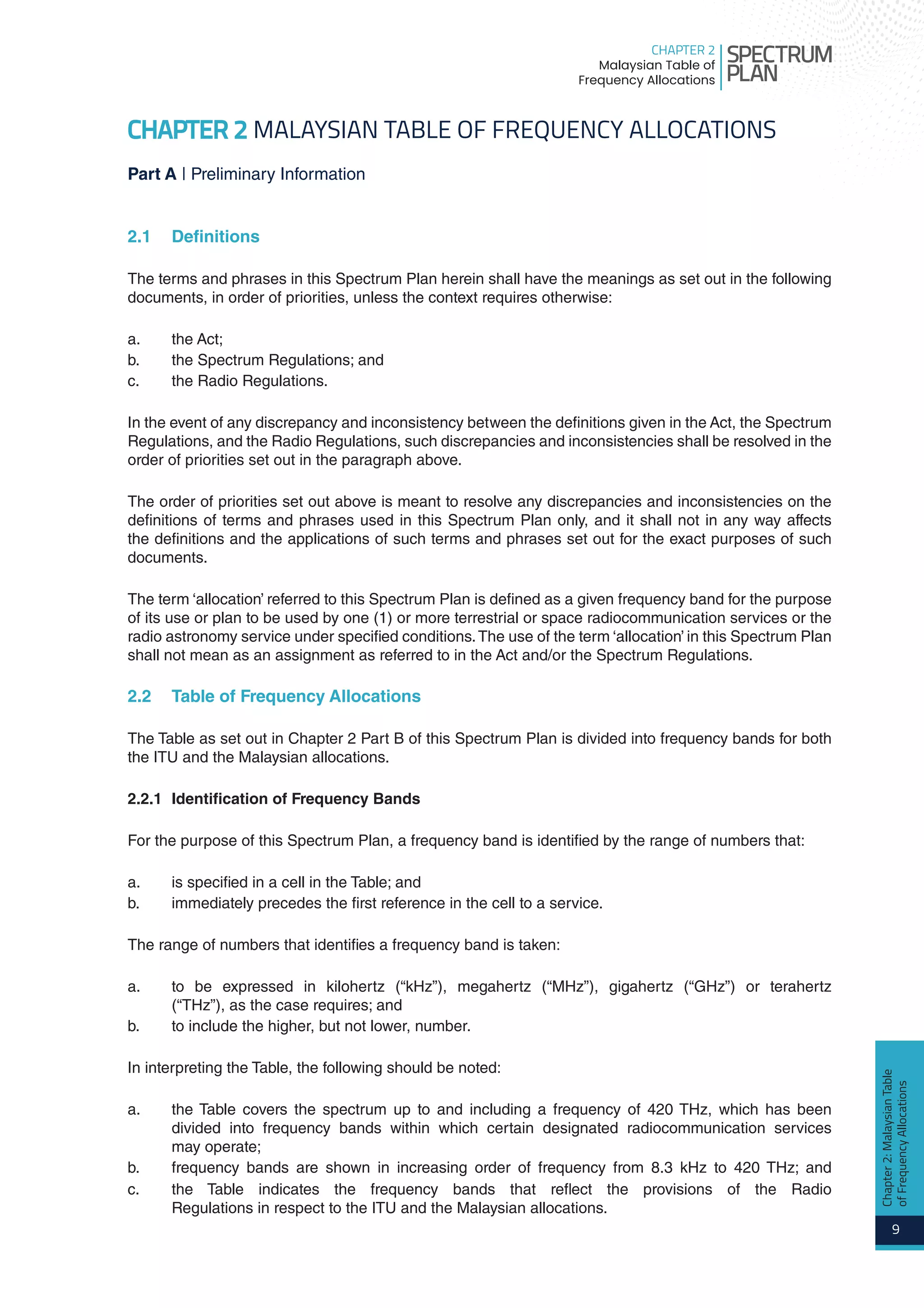 MCMC-Spectrum-Plan-2022.pdf | Telecommunications Industry | Industries