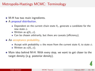 Metropolis-Hastings MCMC Short Tutorial | PDF