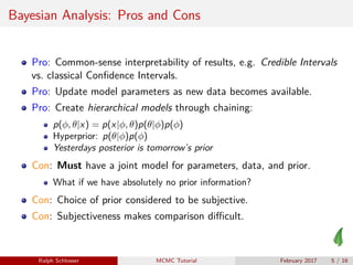 Metropolis-Hastings MCMC Short Tutorial | PDF